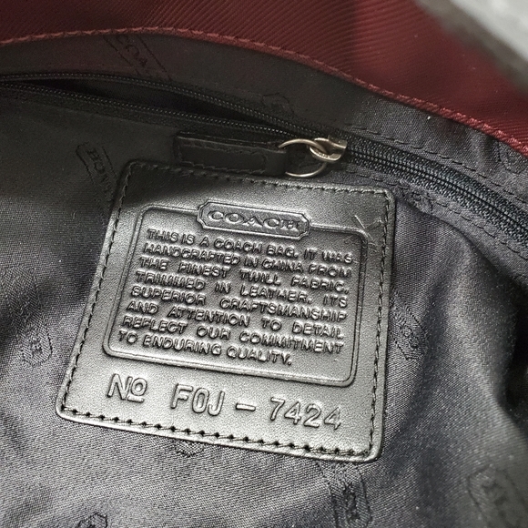 Coach | Bags | Coach Mercer Canvas Leather Nylon Hobo Bag | Poshmark